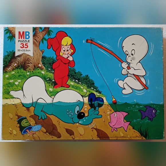 Milton Bradley | Games | 977 French Casper And Friends Milton Bradley ...